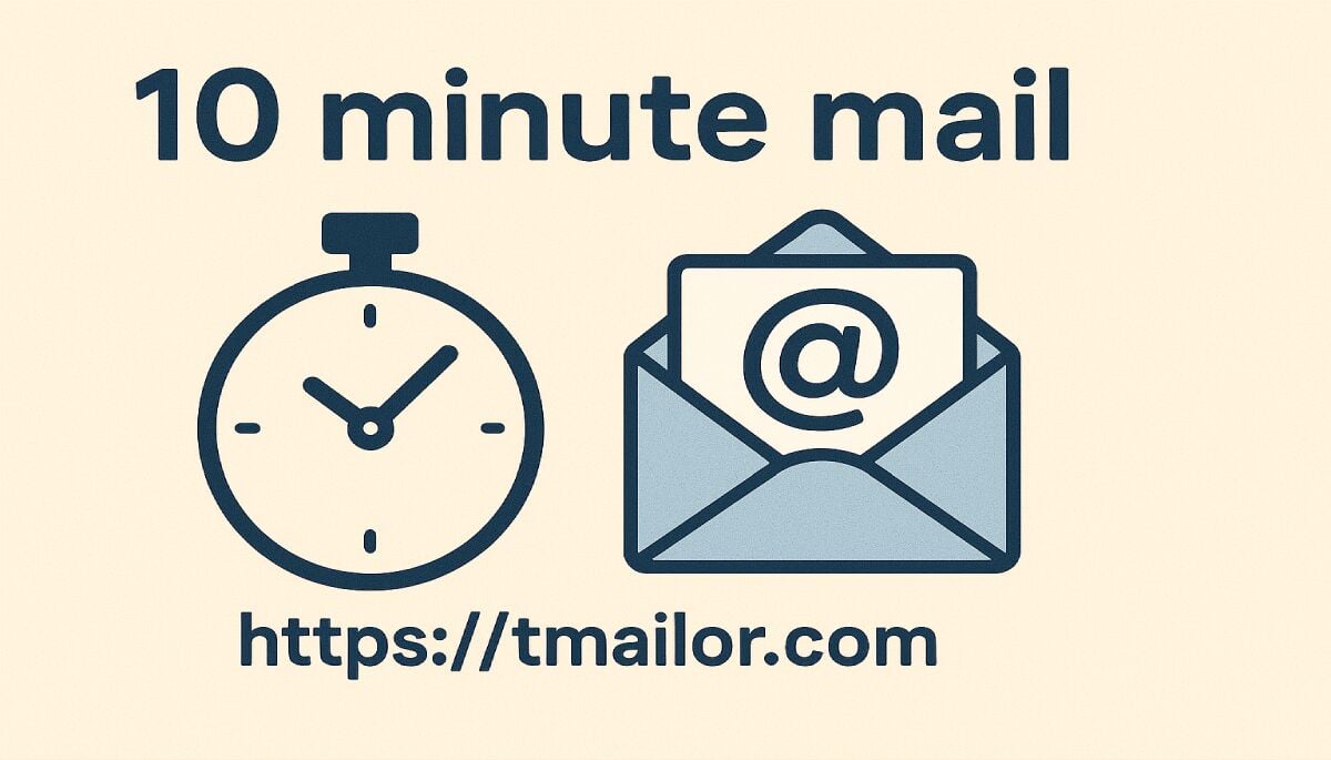 10 Minute Mail – Instant Disposable Email Service | TMailor