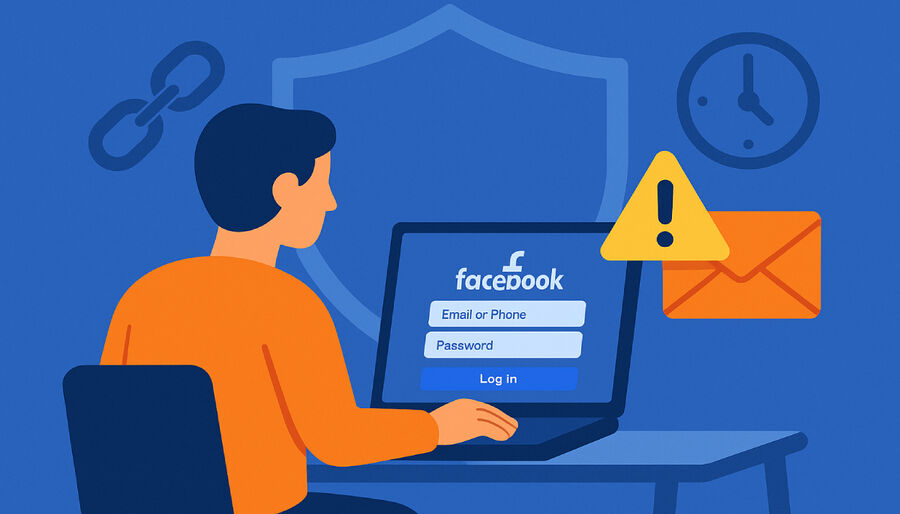 Récupération de mots de passe Facebook avec Temporaire Mail : pourquoi ...